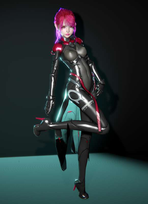 "Nemesis QiQi（Dark）v1" by VAMDoll from Patreon | Kemono