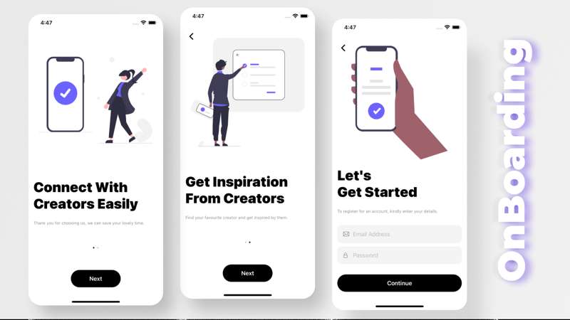 Swiftui App Intro Animation S Walkthrough Page Animation S Onboarding Screen S Login Page