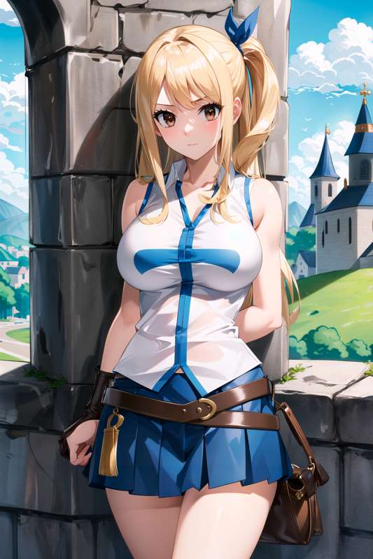"[SFW] Lucy Heartfilia" by Cesu from Patreon | Kemono