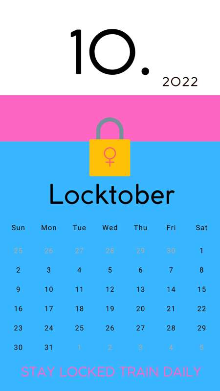 "STEPS TO CHASTITY | 🔒🕙 LOCKTOBER TRAINING FILE | FEMALE SUPREMACY" by sharietraining from ...