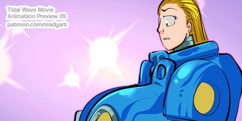 "Tidal Wave Animation Preview 09" by readyart from Patreon | Kemono
