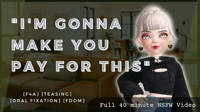 [nsfw] Dom Roommate Holds You [f4a] [teasing] [fdom] [strap On