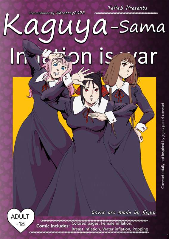 "Kaguya, inflation is war coverpage!!!" by TePeS101 from Patreon | Kemono