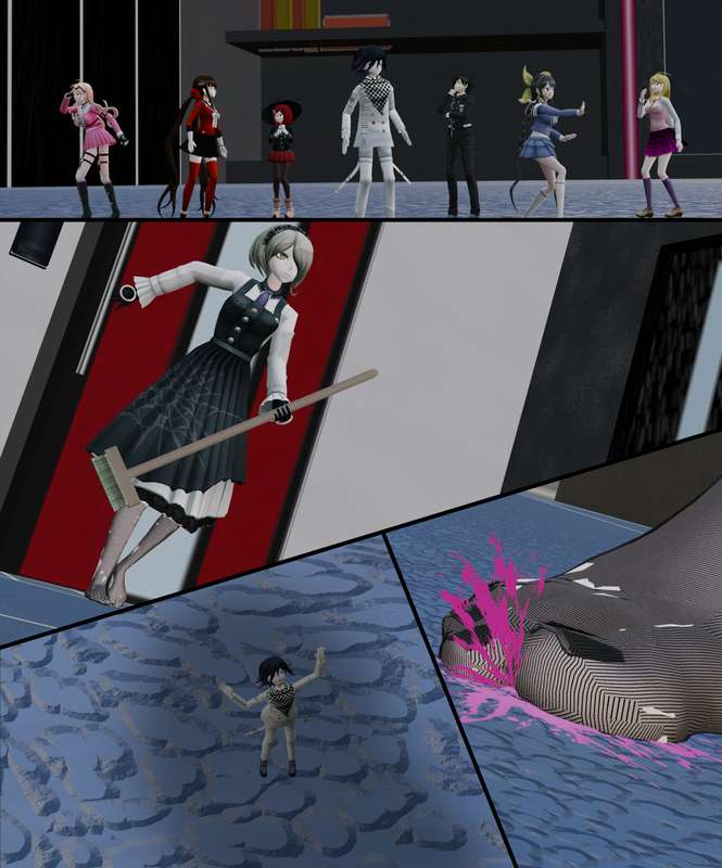 "Kirumi Tojo comic wip 1" by Bantoras from Pixiv Fanbox | Kemono