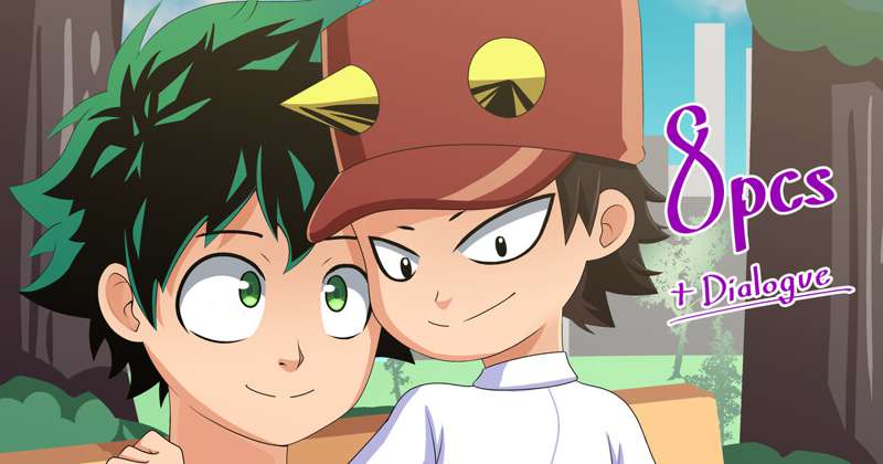 "MARCH 2022 Deku X Kota" by MORTALohic from Pixiv Fanbox | Kemono