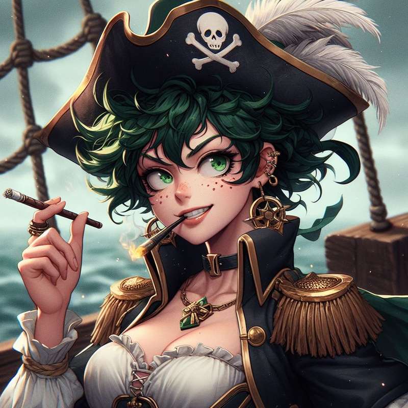 "Deku: Mall Sissy, Victorian, Pirate" by Artificial-sIssy from Patreon | Kemono