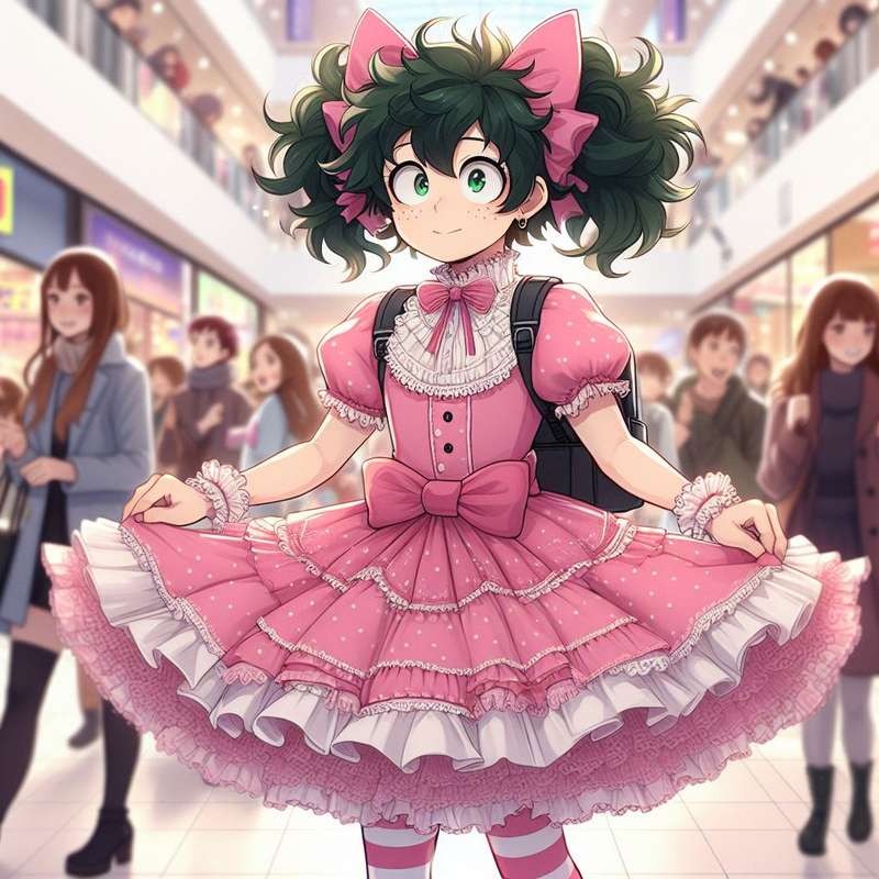 "Deku: Mall Sissy, Victorian, Pirate" by Artificial-sIssy from Patreon | Kemono