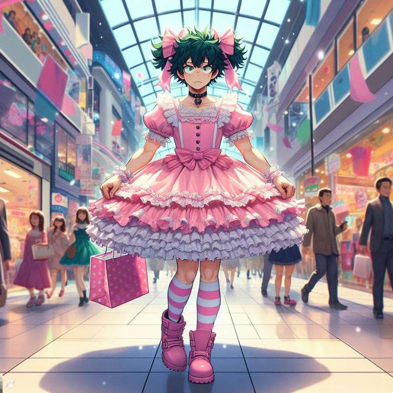"Deku: Mall Sissy, Victorian, Pirate" by Artificial-sIssy from Patreon | Kemono