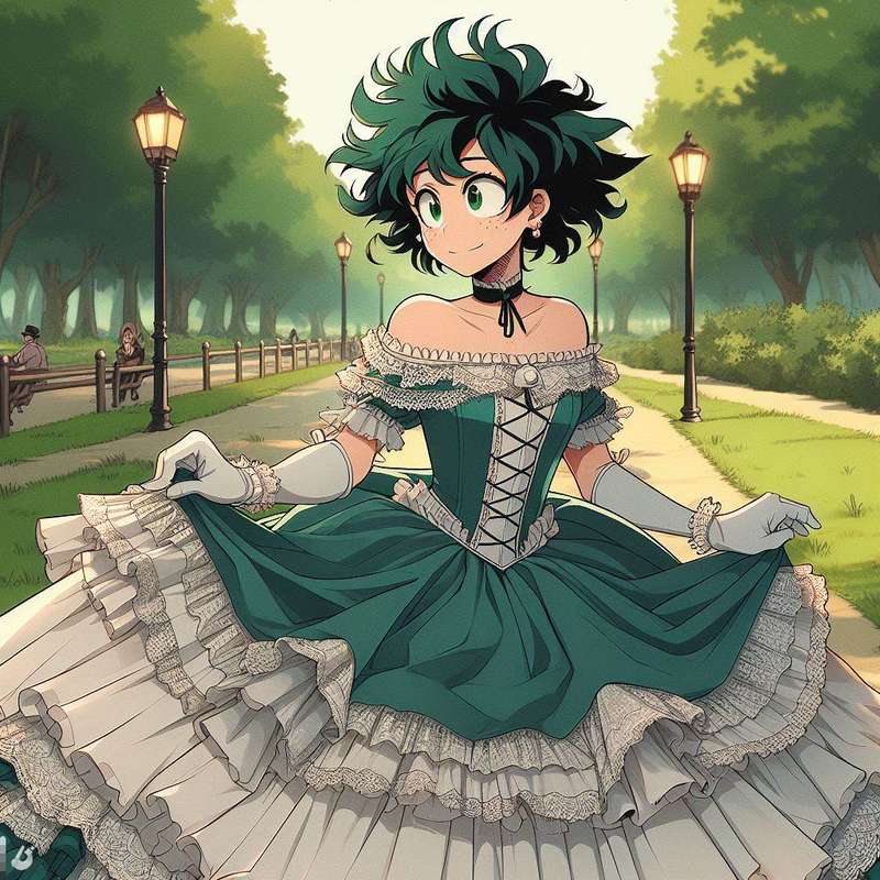 "Deku: Mall Sissy, Victorian, Pirate" by Artificial-sIssy from Patreon | Kemono