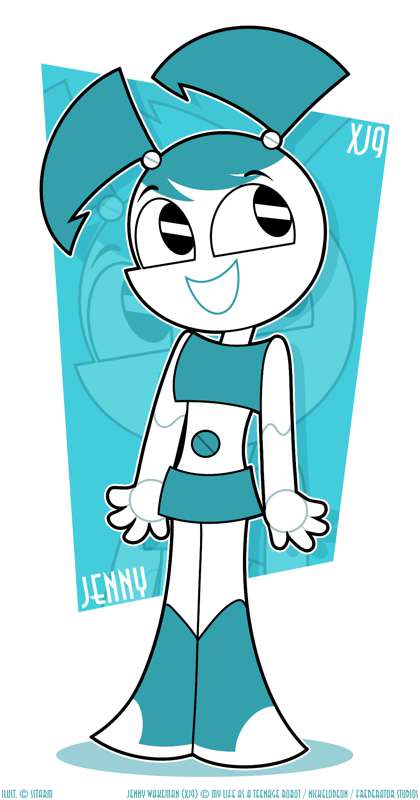 "Toon June - Jenny Wakeman (XJ9) - SPEEDPAINT" by IVOanimations from Patreon | Kemono