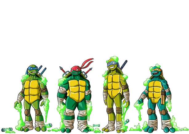 "FIXED SUPER TURTLES" by maxxmuscle from Patreon | Kemono