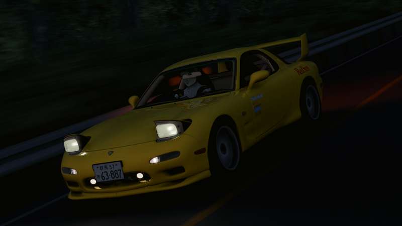 "Keisuke Takahashi's 1st Stage 1993 Mazda éfini RX-7 Type R (FD)" by RKGaming316 from Patreon ...