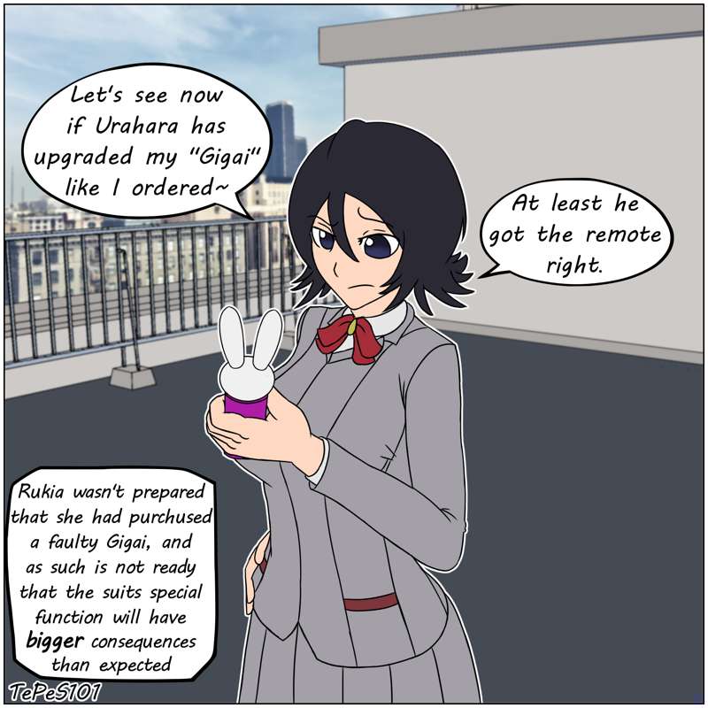 "Rukia's New Gigai Part 1" by TePeS101 from Patreon | Kemono